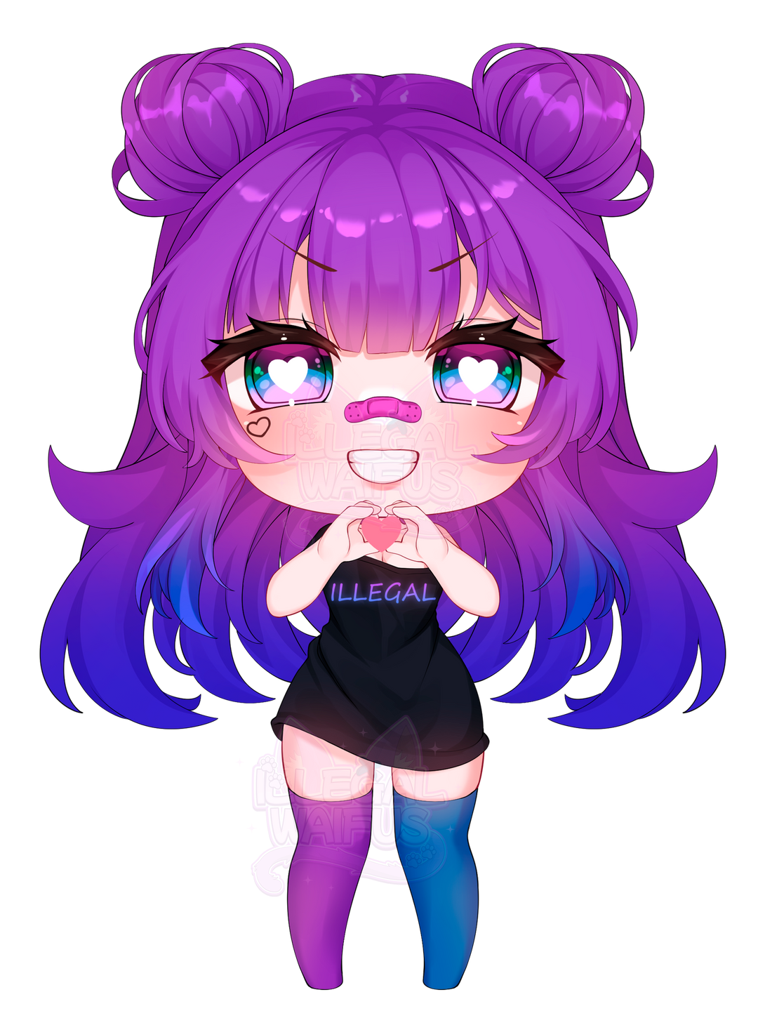 YURI CHIBI [STICKER] – ILLEGAL WAIFUS